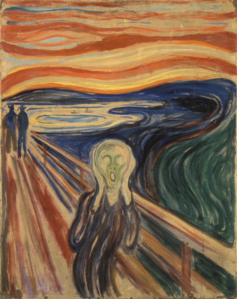 Skriet | Edvard Munch | Konsttryck